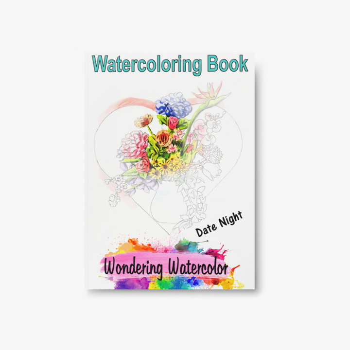 Watercolor Coloring Books – Wondering Watercolor