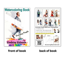 Everyday People Watercolor Book – Handcrafted for Creativity ...